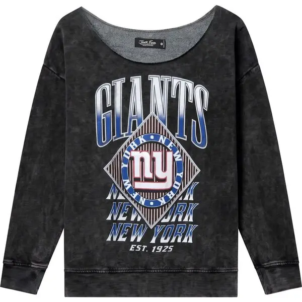 Junk Food Giants Off The Shoulder Cropped Sweatshirt