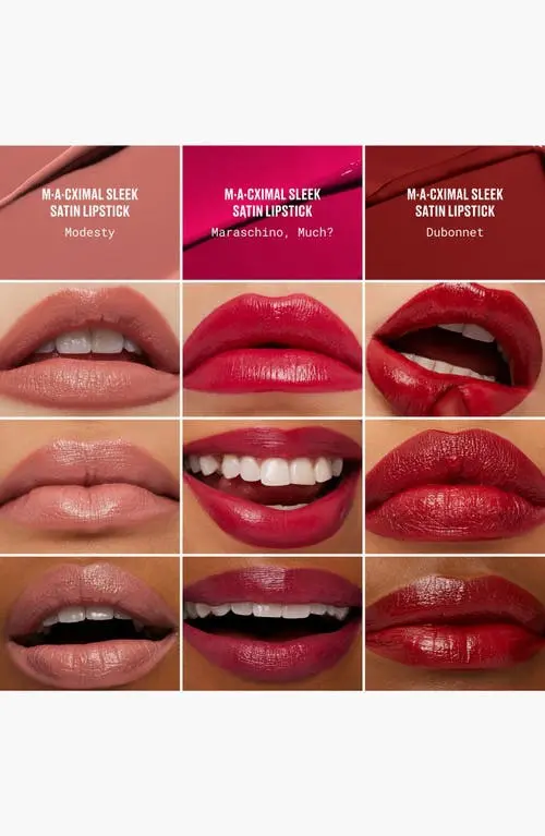 MAC COSMETICS Mini Lipstick Trio $48 Value