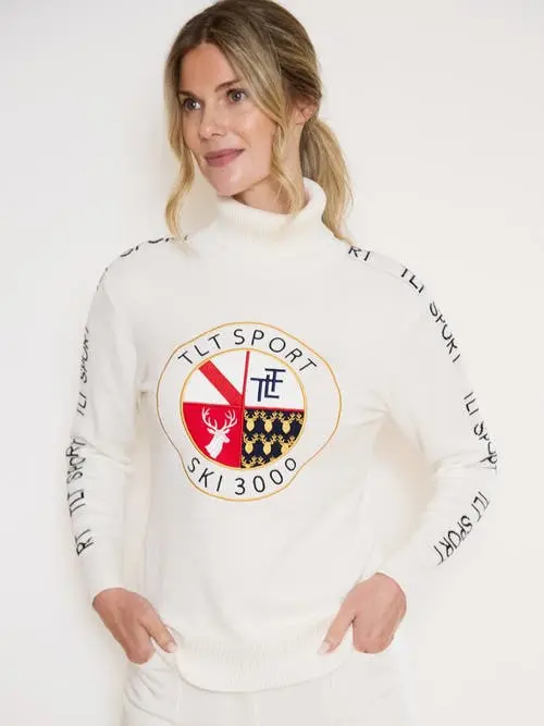 THE LITTLE TAILOR Sport Roll Neck Ski Sweater