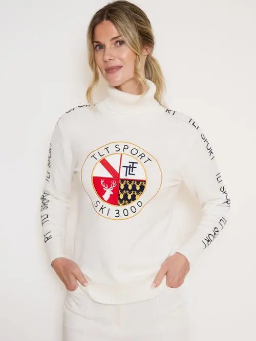 THE LITTLE TAILOR Sport Roll Neck Ski Sweater