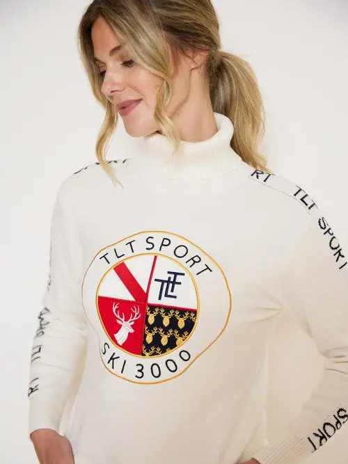 THE LITTLE TAILOR Sport Roll Neck Ski Sweater