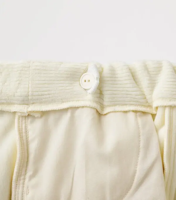 MIKI HOUSE Corduroy Usako Logo Trousers