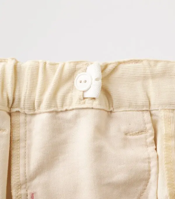 MIKI HOUSE Corduroy Embroidered Trousers