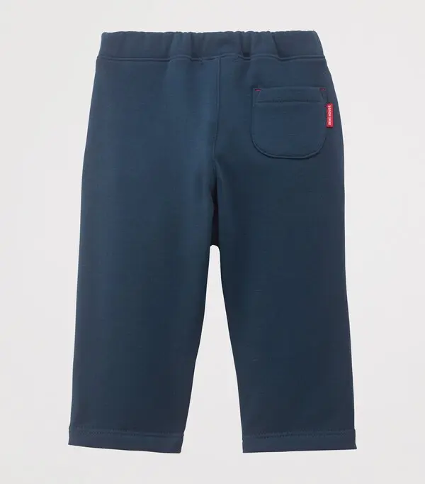 MIKI HOUSE Jersey Appliqué Sweatpants
