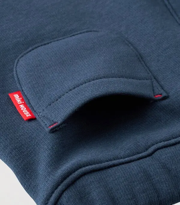 MIKI HOUSE Jersey Appliqué Sweatpants