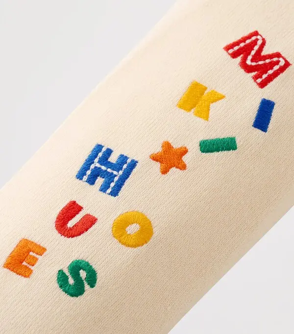 MIKI HOUSE Cotton Embroidered T-shirt