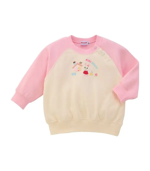 MIKI HOUSE Cotton Embroidered Sweatshirt