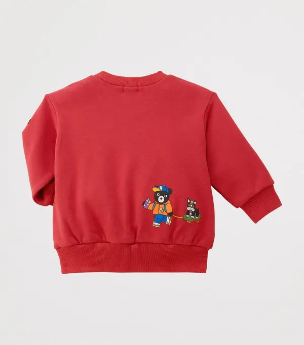 MIKI HOUSE Cotton Double B Sweatshirt