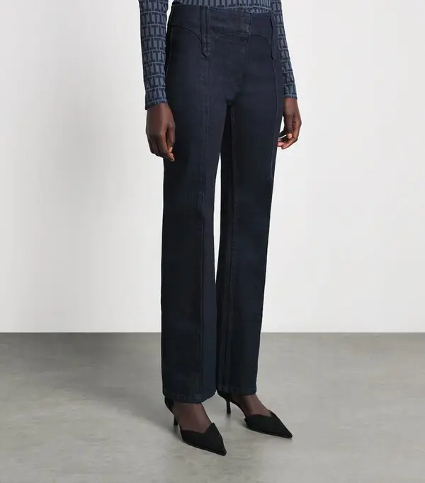 Tory Burch Mid-rise Slim Jeans