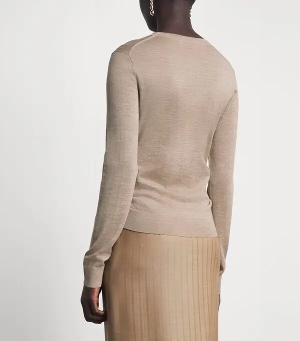 Tory Burch Wool Monogram Sweater
