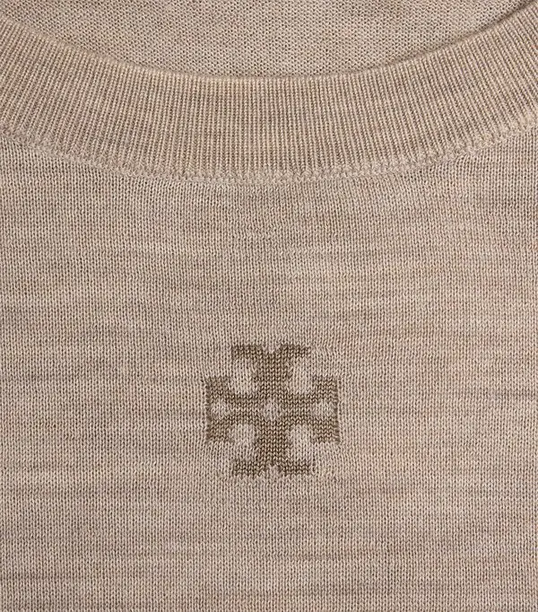 Tory Burch Wool Monogram Sweater