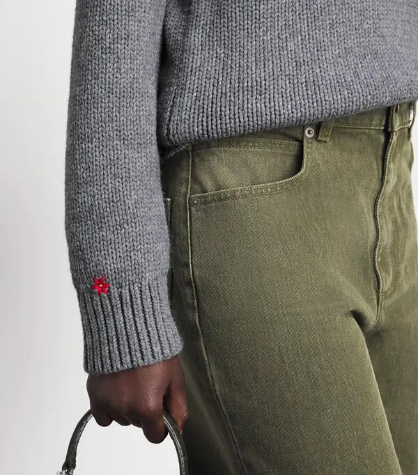 Tory Burch Wool U-neck Sweater