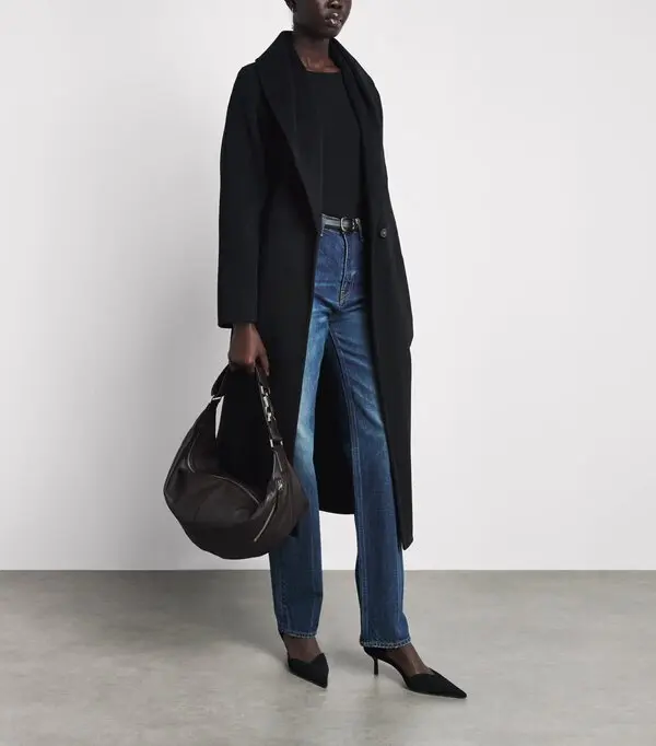 Vince Wool-cashmere Wrap Coat