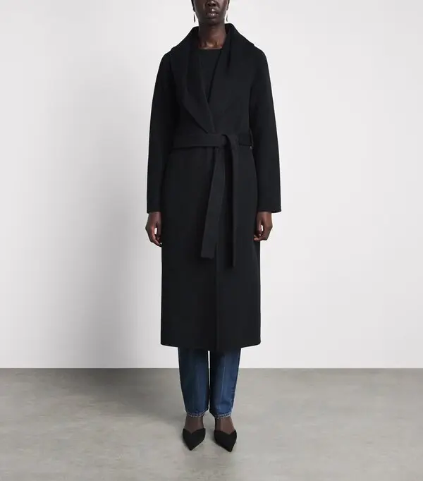Vince Wool-cashmere Wrap Coat