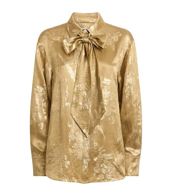 Cinq À Sept Gilded Peony Camillia Blouse