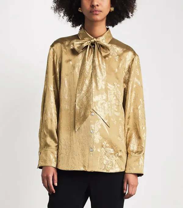 Cinq À Sept Gilded Peony Camillia Blouse