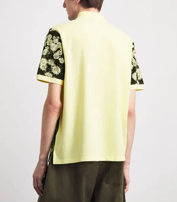 JW Anderson Cotton With Daisies Polo Shirt
