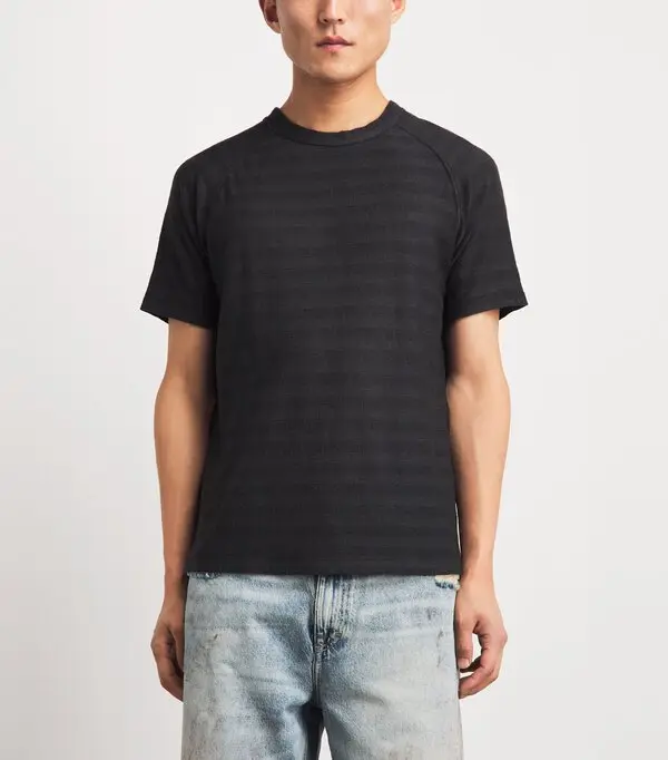 Our Legacy Wool-blend Stripe Arcade T-shirt