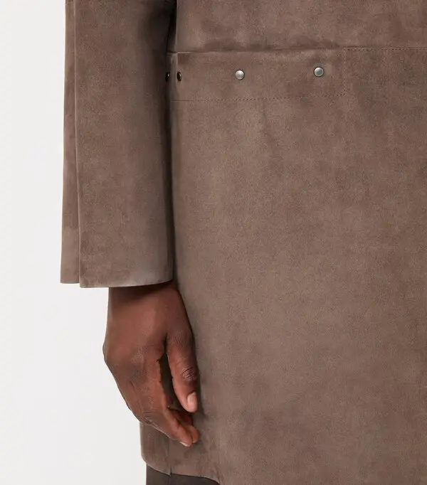 Max Mara Goat Suede Coat