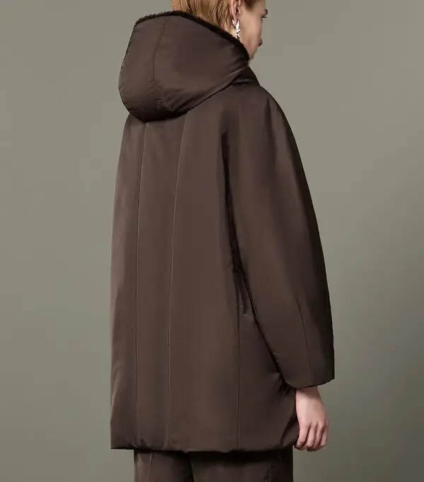 Max Mara Down-padded Cashmere-lined Reversible Jacket