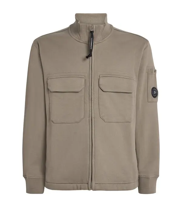 C.P. COMPANY Cotton Zip-up Sweatshirt