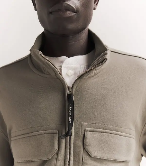 C.P. COMPANY Cotton Zip-up Sweatshirt