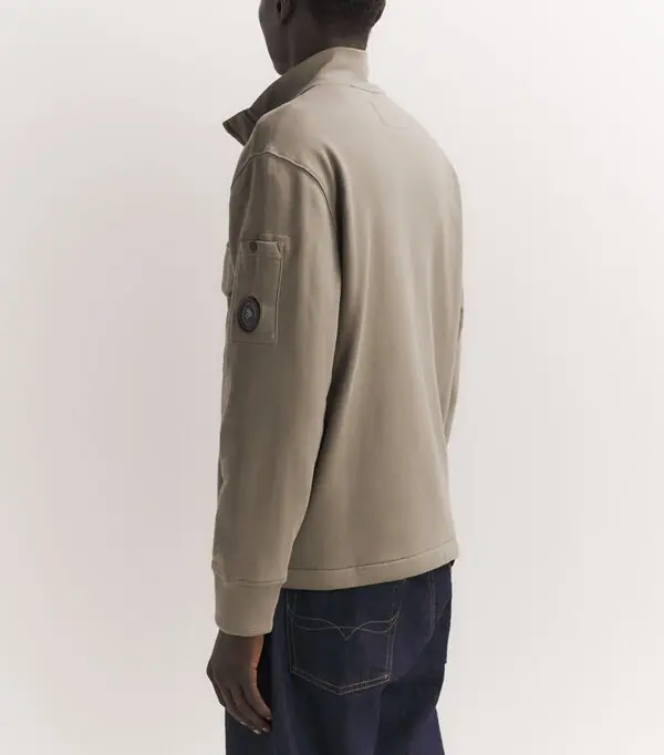 C.P. COMPANY Cotton Zip-up Sweatshirt