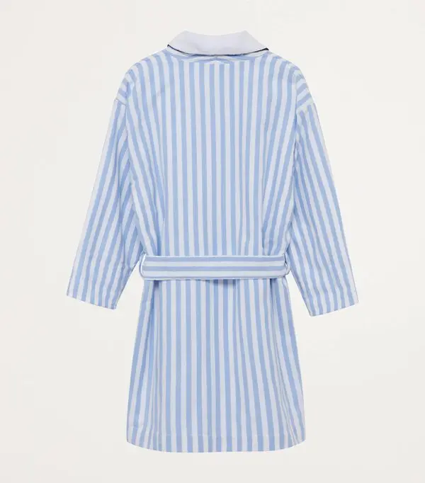 Trotters Cotton Striped Felix Bathrobe