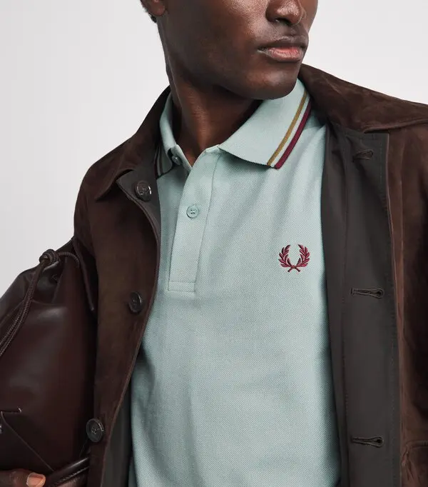 Fred Perry Cotton Twin Tipped Polo Shirt
