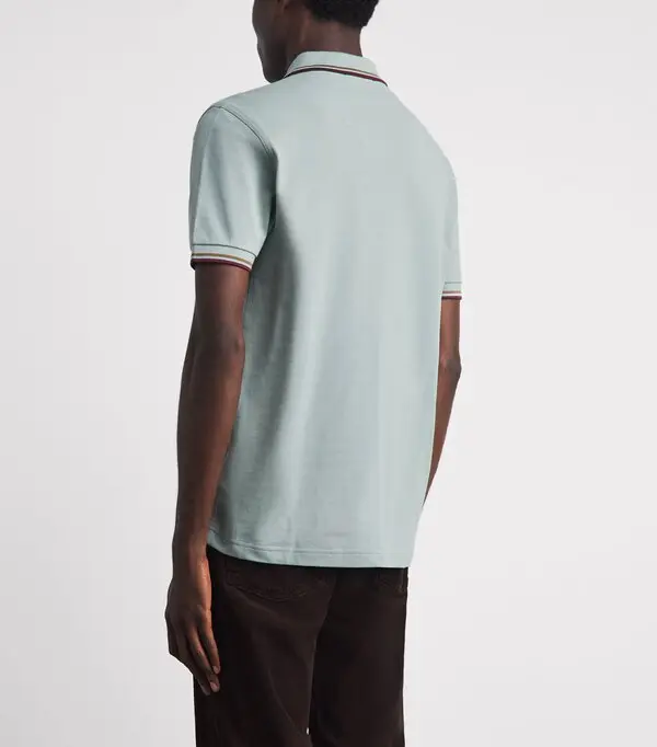Fred Perry Cotton Twin Tipped Polo Shirt