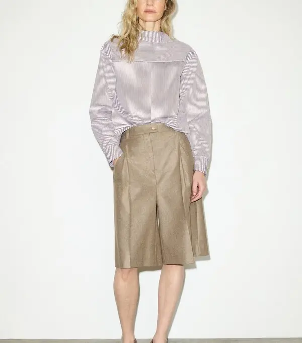 Max & Co. Virgin Wool-blend Shorts
