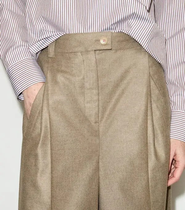 Max & Co. Virgin Wool-blend Shorts