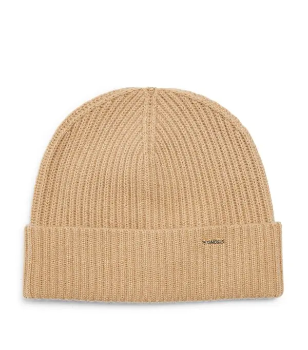 Sandro Wool-cashmere Beanie