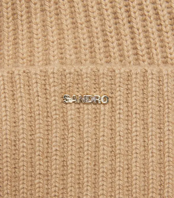 Sandro Wool-cashmere Beanie