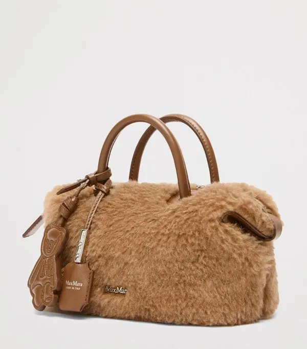 Max Mara Teddy Top-handle Bag - Beige