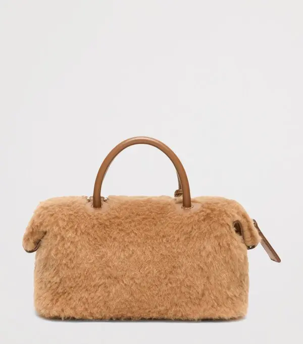 Max Mara Teddy Top-handle Bag - Beige