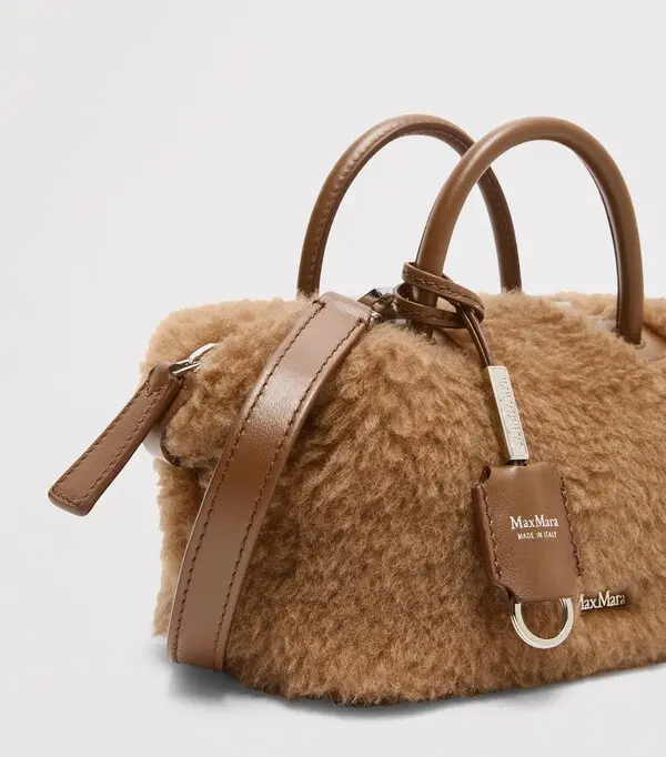 Max Mara Teddy Top-handle Bag - Beige