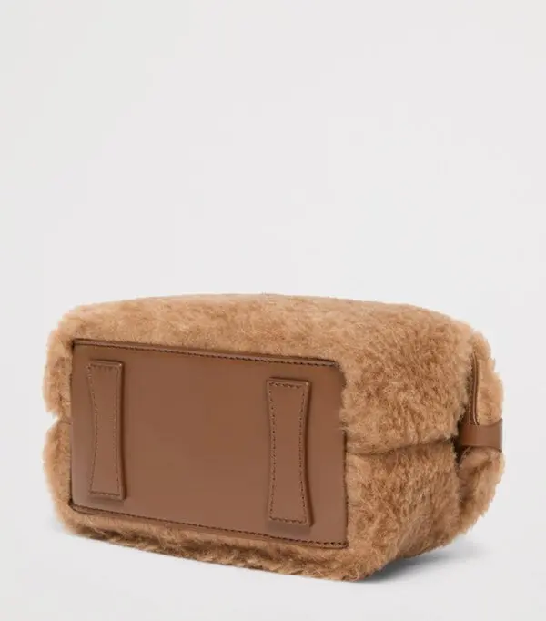 Max Mara Teddy Top-handle Bag - Beige