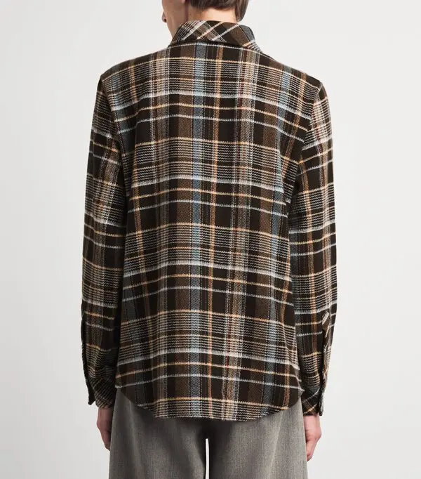 GOD'S TRUE CASHMERE Cashmere Plaid Wilderness Shirt
