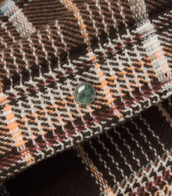 GOD'S TRUE CASHMERE Cashmere Plaid Wilderness Shirt