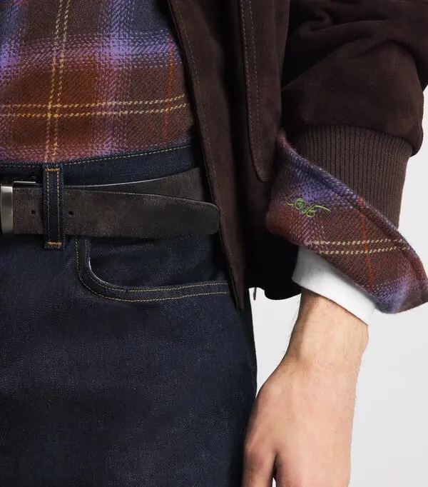GOD'S TRUE CASHMERE Cashmere Tartan Vulcan Shirt