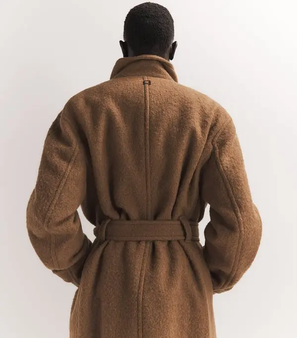 WOOYOUNGMI Wool-blend Belted Overcoat