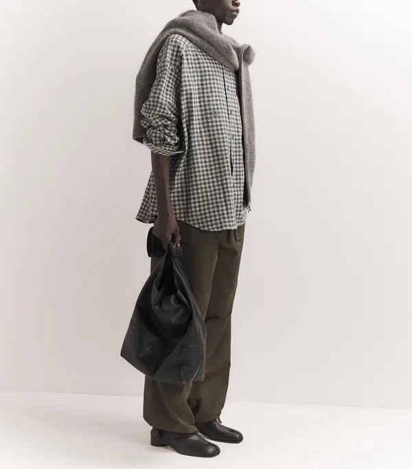 WOOYOUNGMI Cotton-wool Check Shirt
