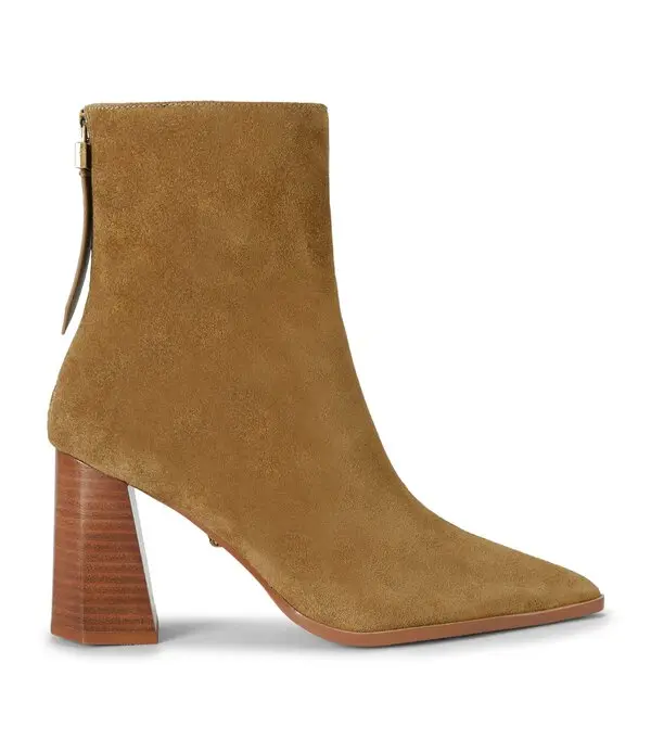 Kurt Geiger Suede Lilly Heeled Ankle Boots
