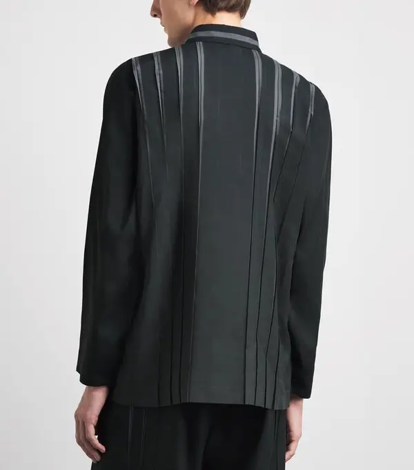 Issey Miyake Pleated Dawn Ray Shirt