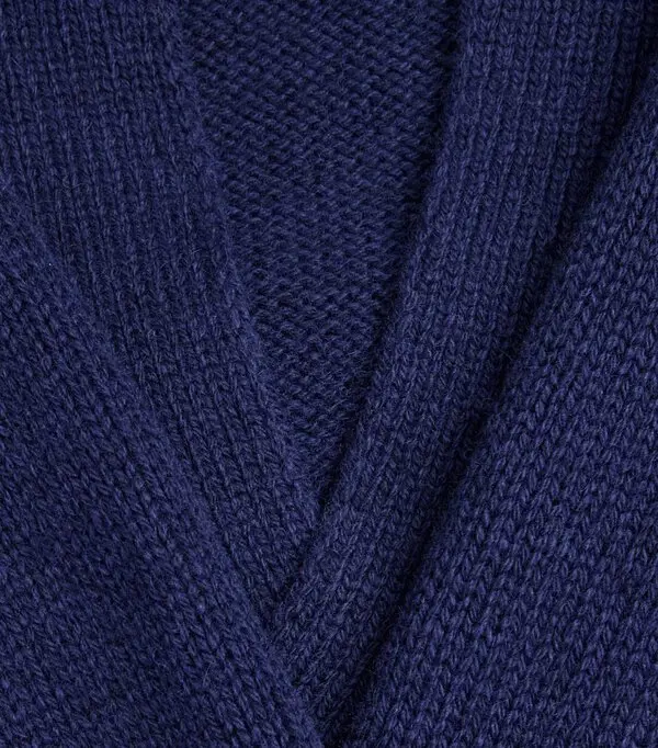 Canali Alpaca-blend V-neck Cardigan