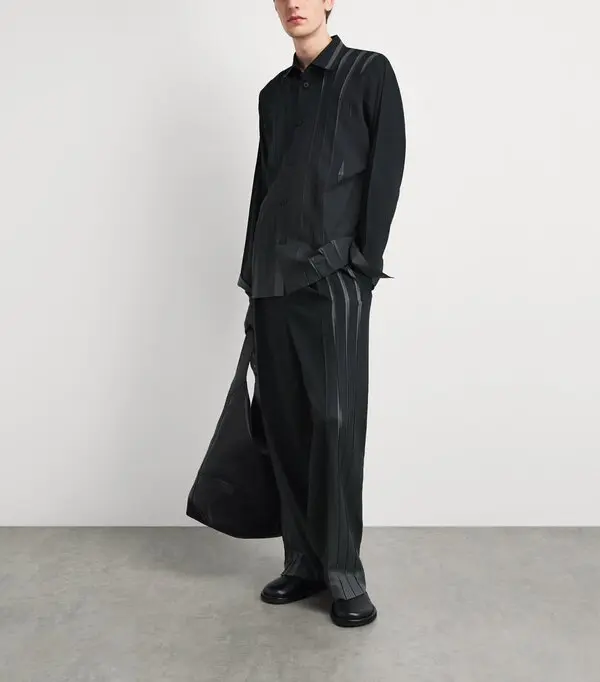 Issey Miyake Dawn Ray Pleated Trousers