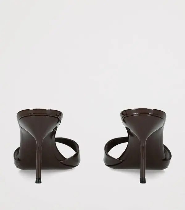 Paris Texas Patent Leather Lidia Mules 70
