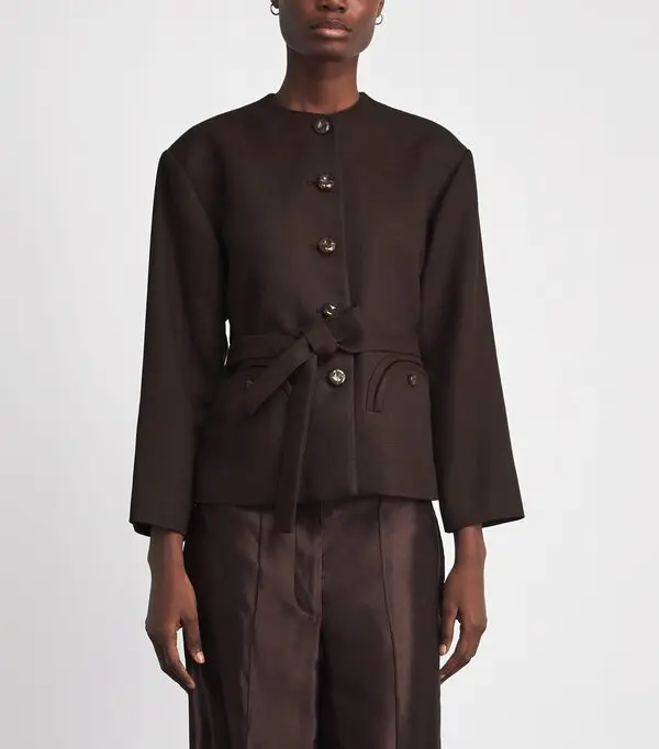 BLAZÉ MILANO Belted Dales Blazer