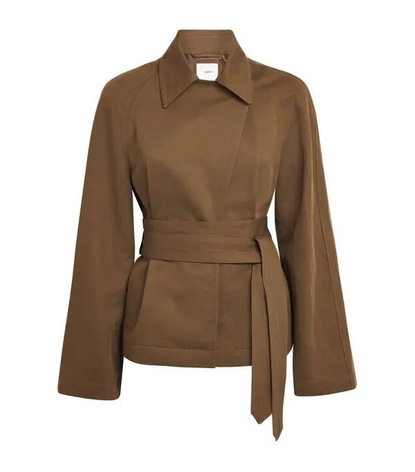 JOSEPH Cotton-linen Twill Leda Jacket